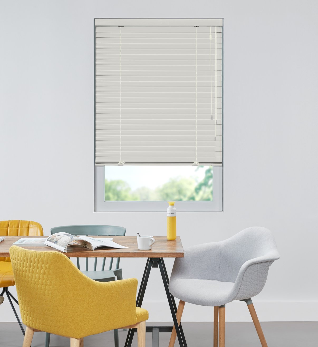 Aluminium Jaloezieën Allure Op Maat - Bright White - Veneta.com